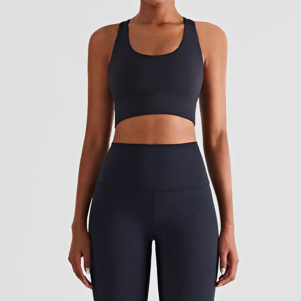 High Quality Women Leggings Workout Clothes Suit Activewear Sports Plus Size Seamless Gym Bra ...