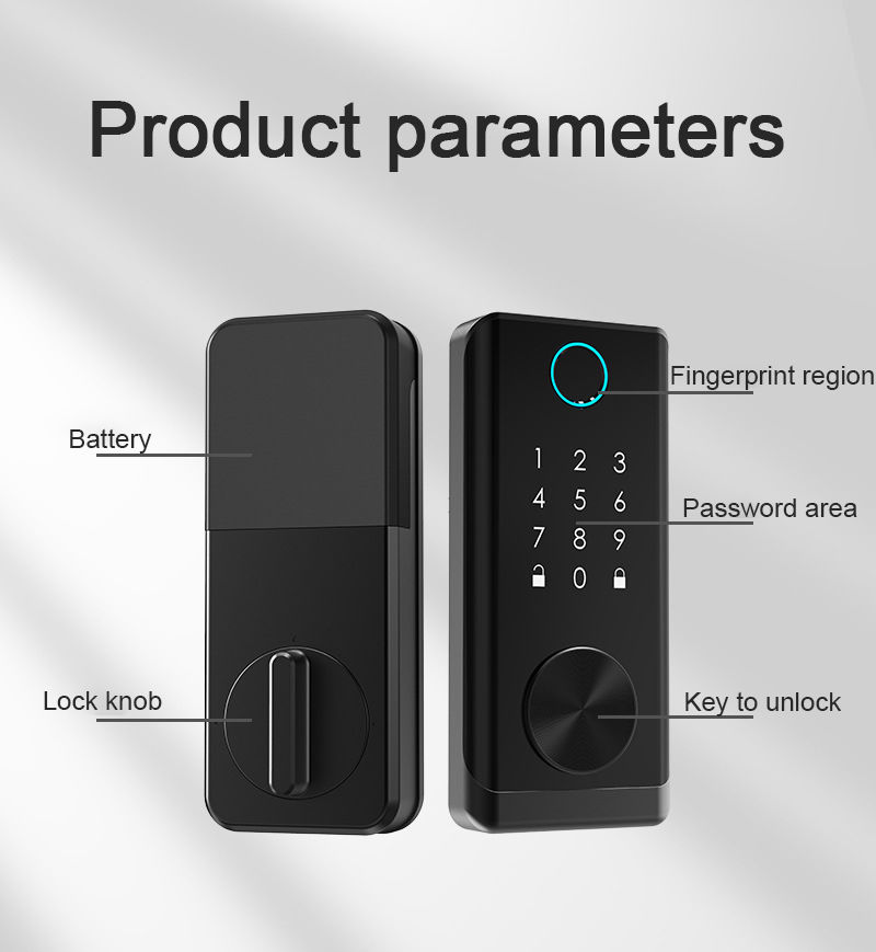 Buy Wholesale China Ttlock App Smart Lock Biometric Door Lock Home Key ...