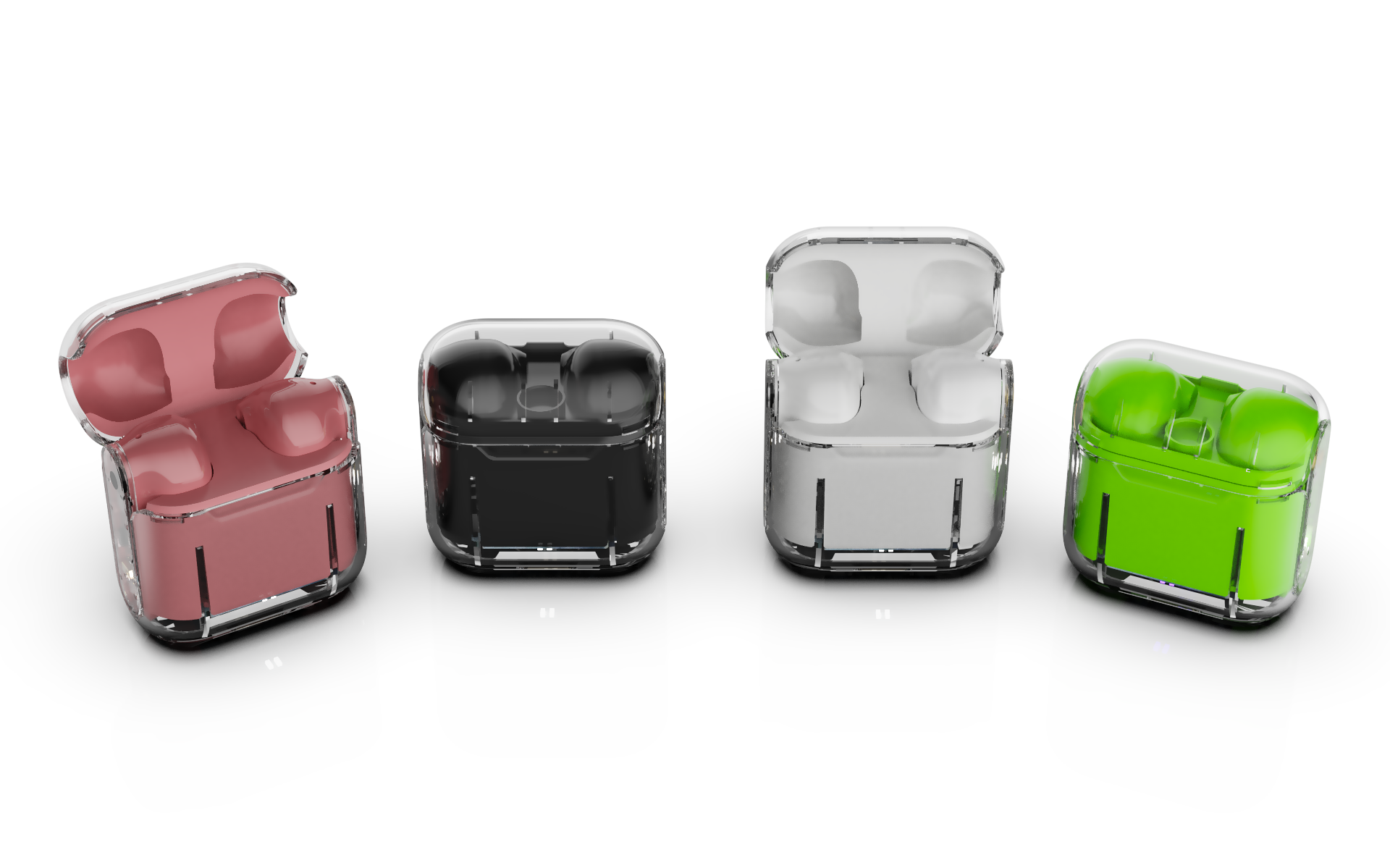 Buy Wholesale China Mini Transparent Earbuds Touch 5.0 Wireless ...