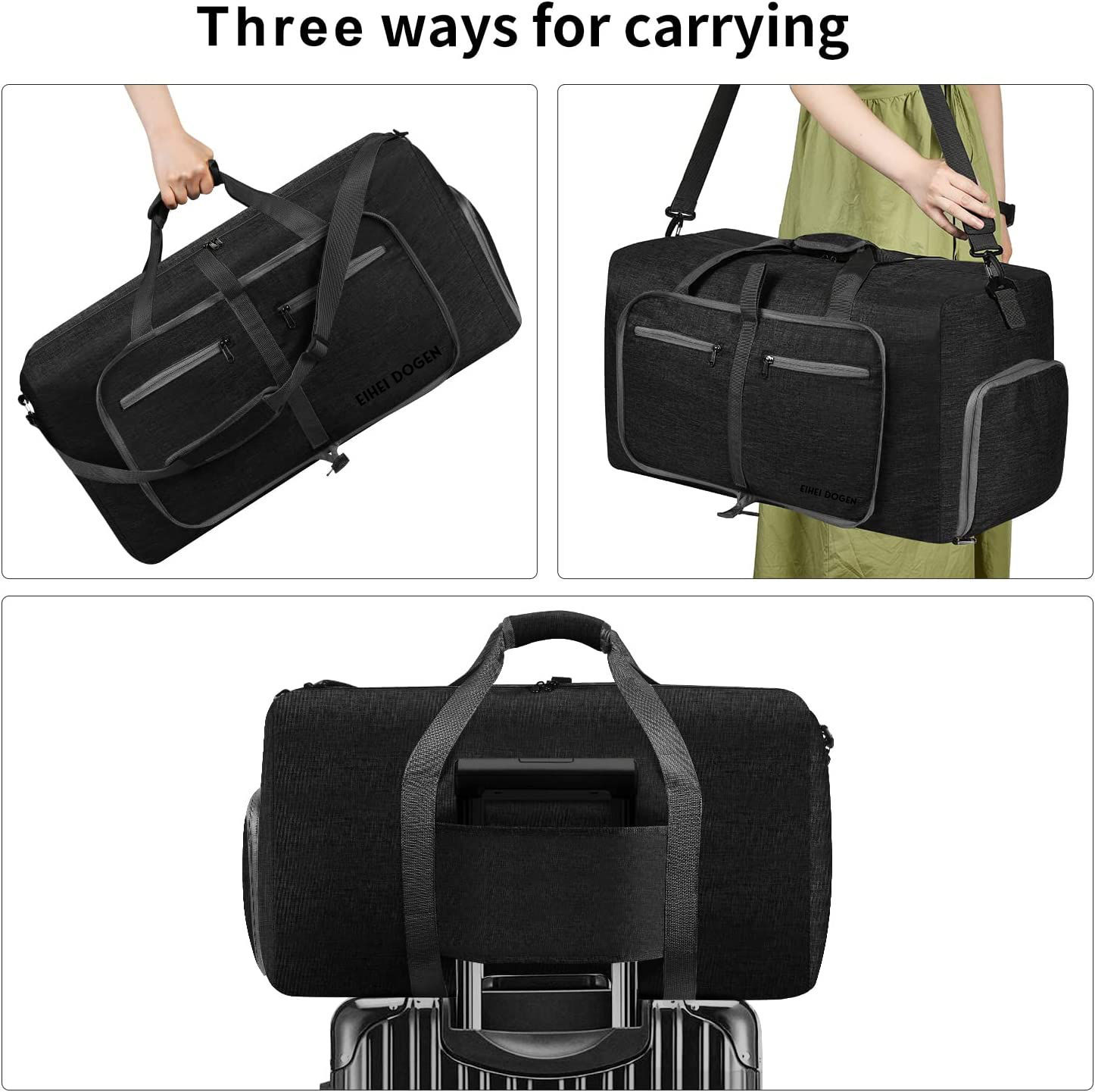 Buy Wholesale China 65l Duffle Bag With Shoes Compartment And ...