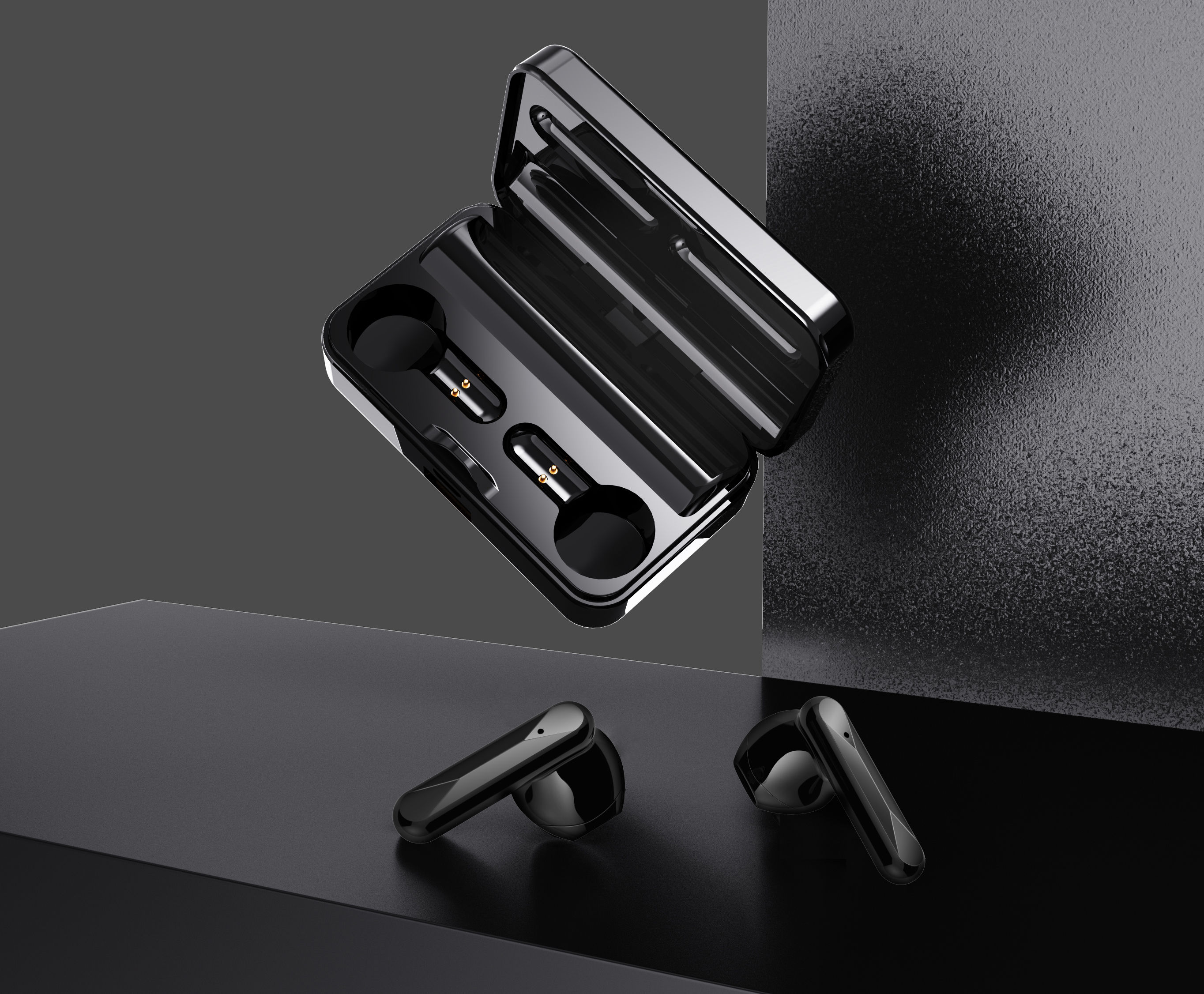 Renewable Resourse Solar Charging Earphone Microphone Solar Energy ...