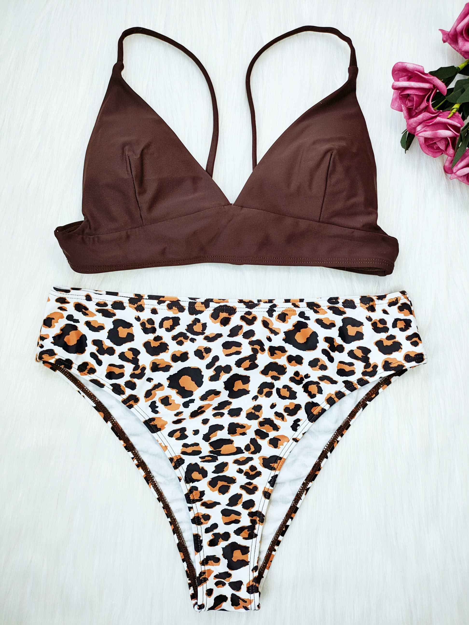 Buy Wholesale China Odm Oem Women's Triangle Bikini Ladies' Sexy Swimwear Print Swimsuit Two ...