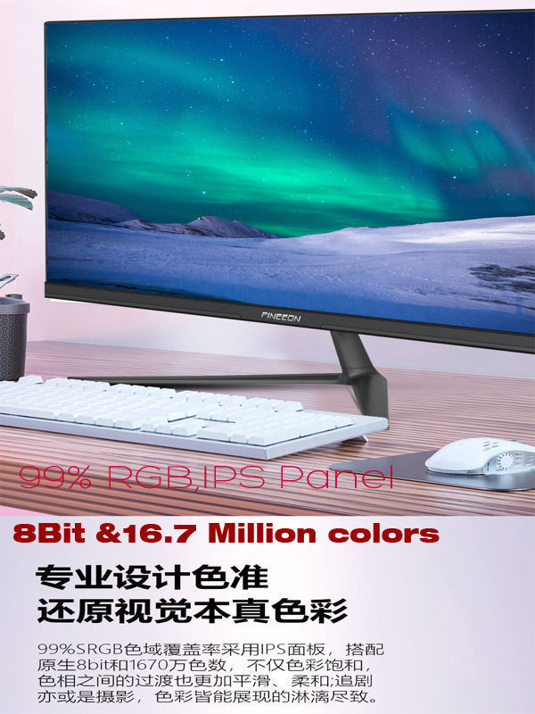 Buy Wholesale China Widescreen Lcd Pc Monitor Computer Lcd Monitor 24 ...