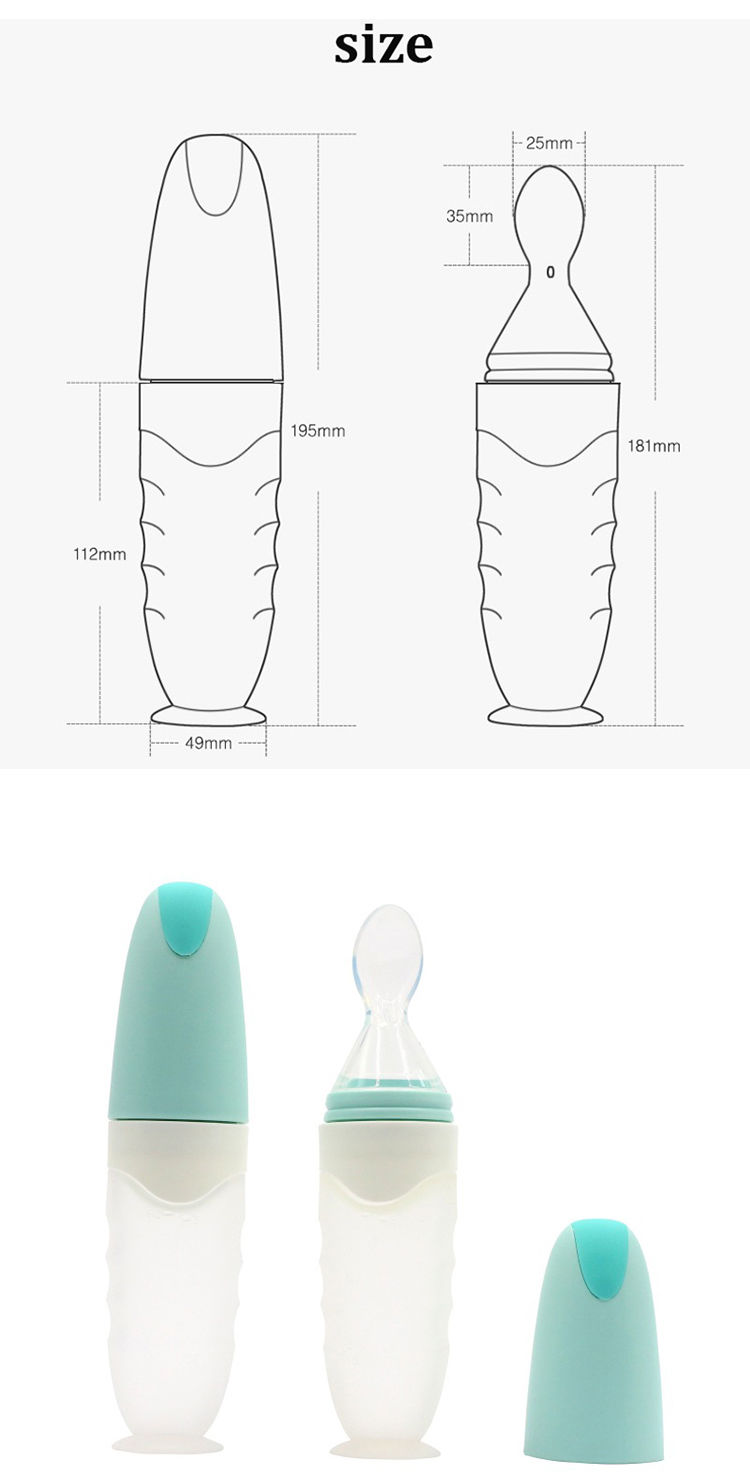 Buy Wholesale China Baby Feeders Best Selling Silicone Squeeze Bottle ...