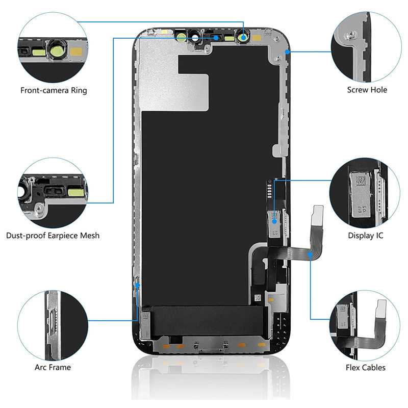 Buy Wholesale China Wholesale 6.1inch Lcd Display For Iphone 12 12pro ...
