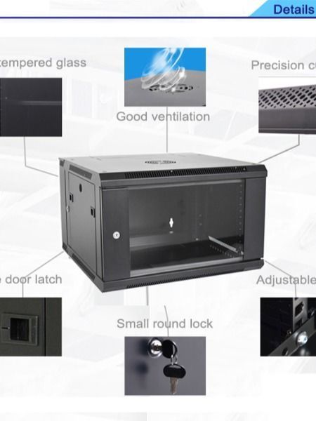 Buy China Wholesale Single Section Wall Mount Cabinet 6u 450mm Deep ...