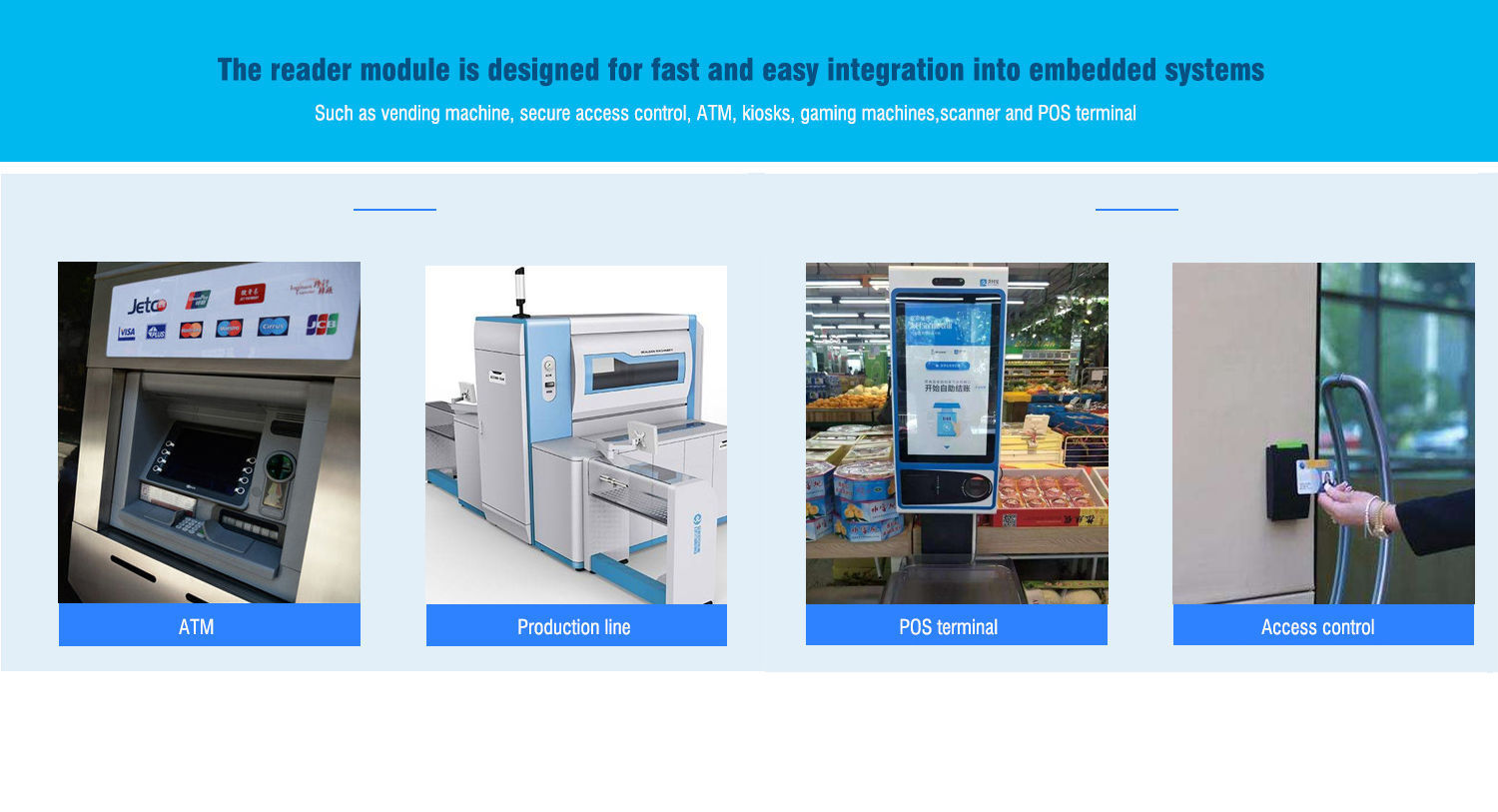 Buy China Wholesale Usb Iso7816 3-in-1 Card Reader Module For Vending ...