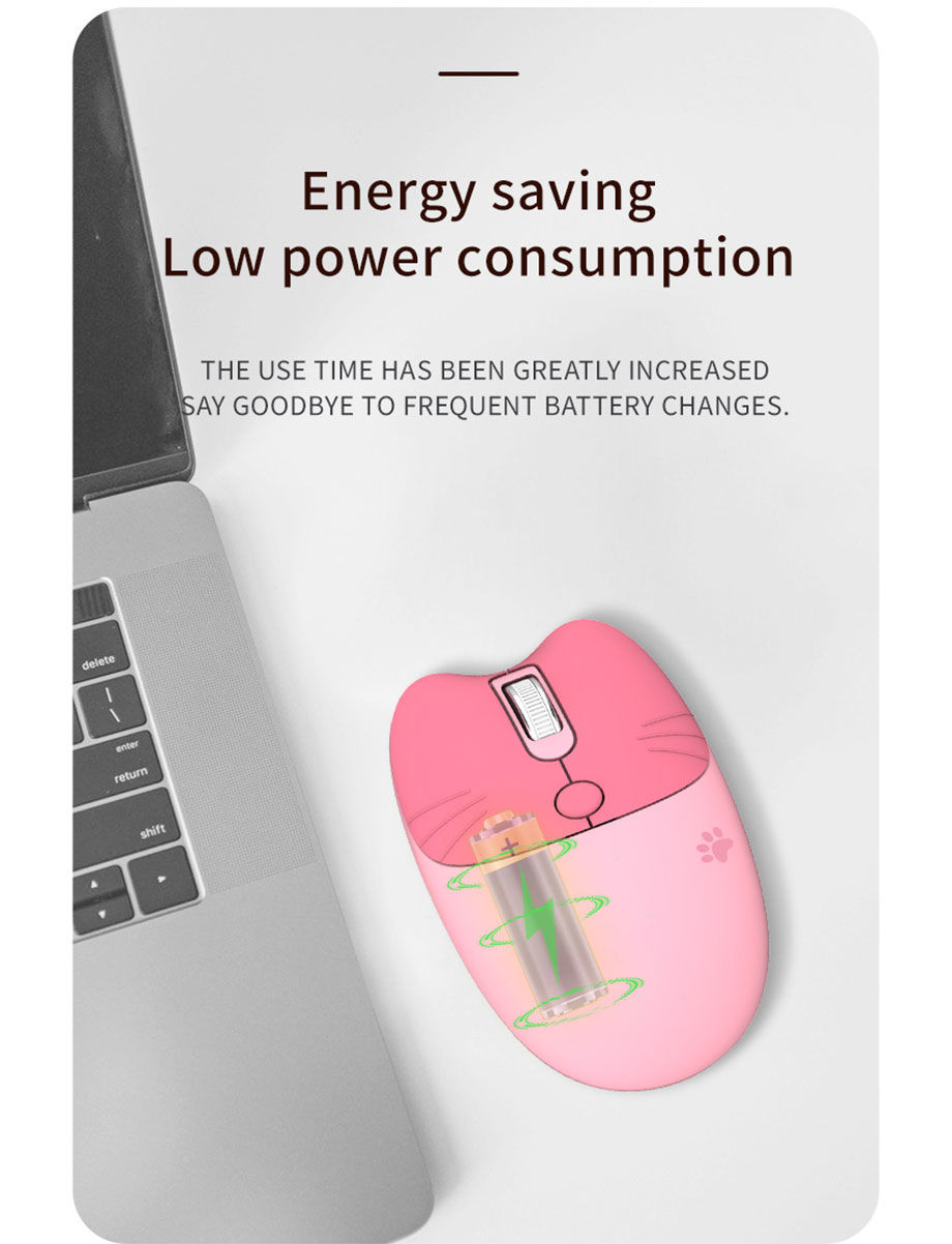 Buy Wholesale China Mini Cute Wireless Mouse 2.4g Optical Mouse With ...