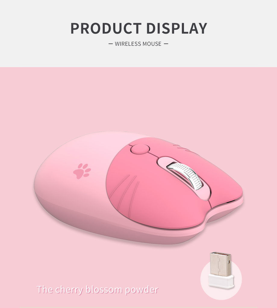 Buy Wholesale China Mini Cute Wireless Mouse 2.4g Optical Mouse With Adjustable Dpi 1000 1200 ...