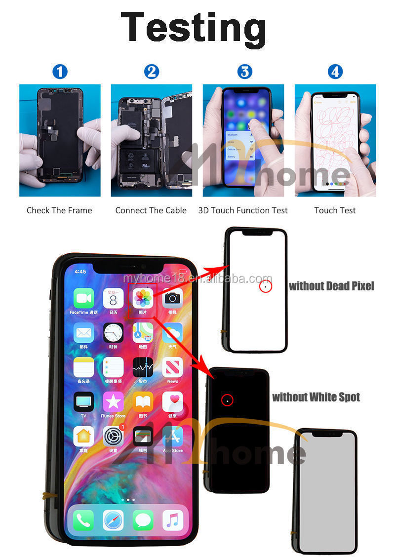 Buy Wholesale China Oem Quality Lcd For Iphone X Incell Lcd Jk Zy Gx ...