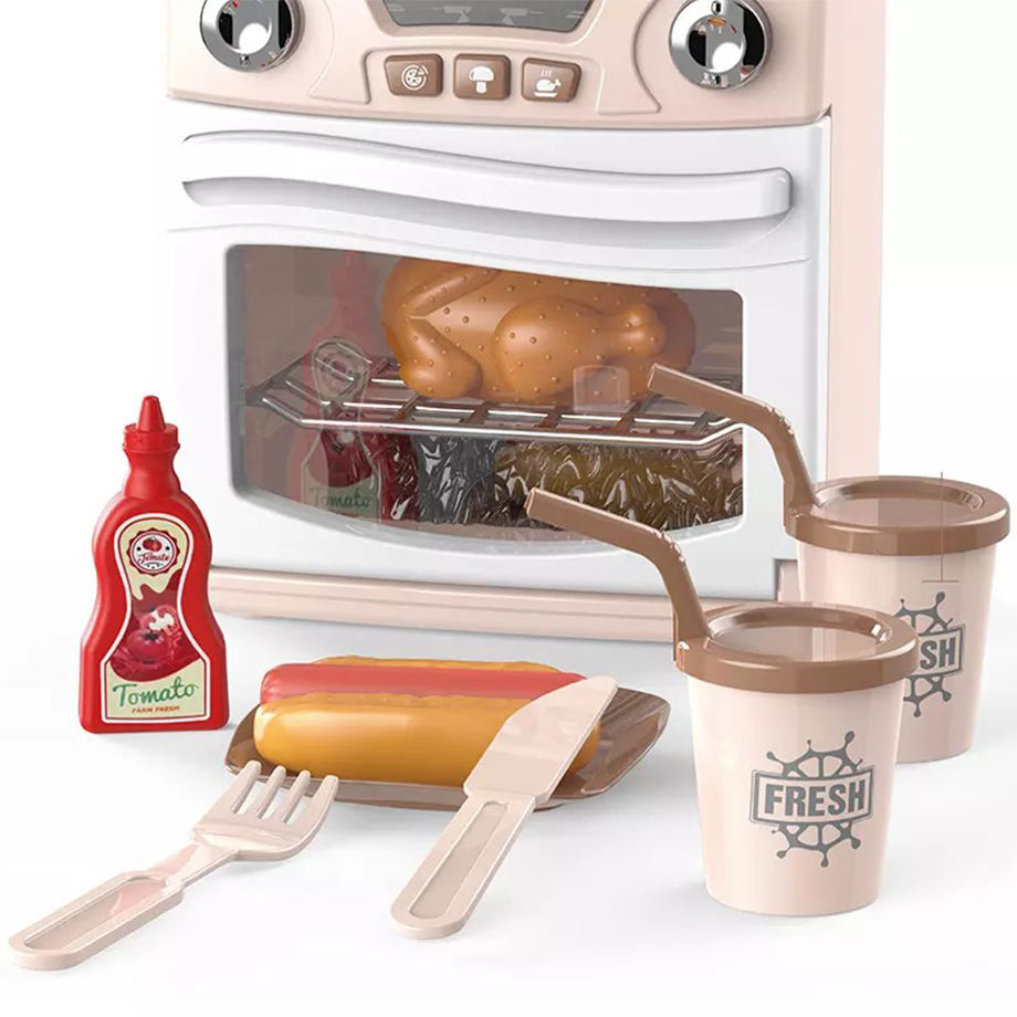 Hangwing New Children Kids B/o Oven Machine Set With Light And Sound ...