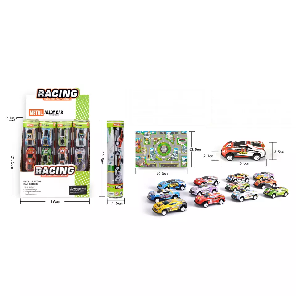 Buy Wholesale China Hangwing 12pcs/box Alloy Pull Back Toy Car Set ...