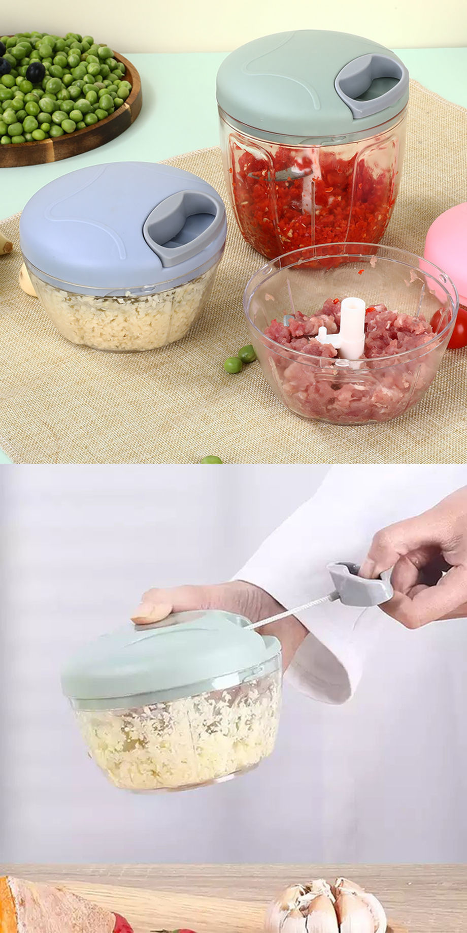 Buy Wholesale China Hand Chopper Vegetable Cutter To Chop Veggies ...