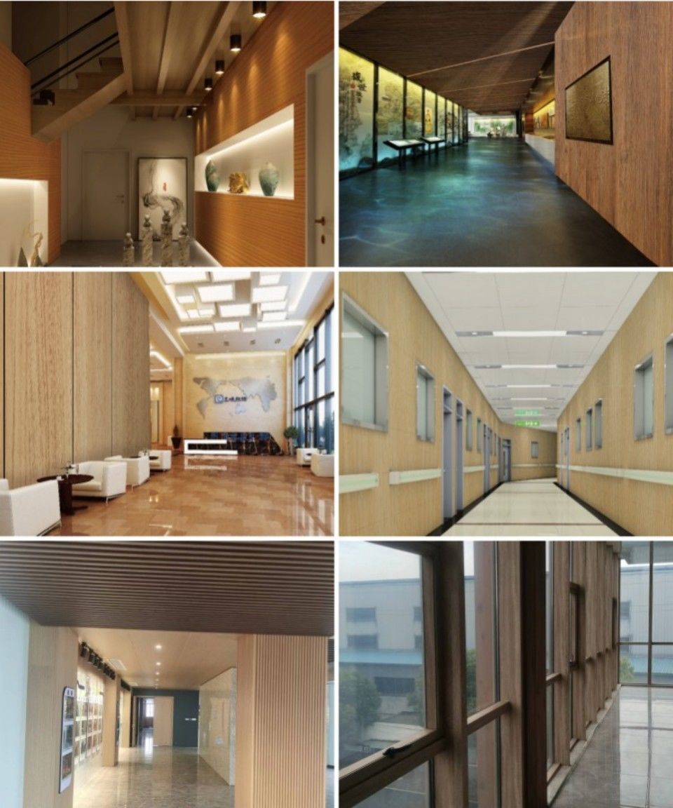 Buy Wholesale China Wood Cladding Panel Commercial Center Conference ...