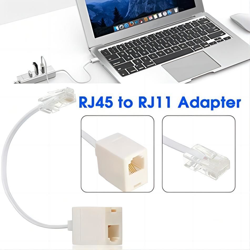 Buy Wholesale China Rj45 To Rj11 Adapter, Rj11 Male To Rj45 Female ...