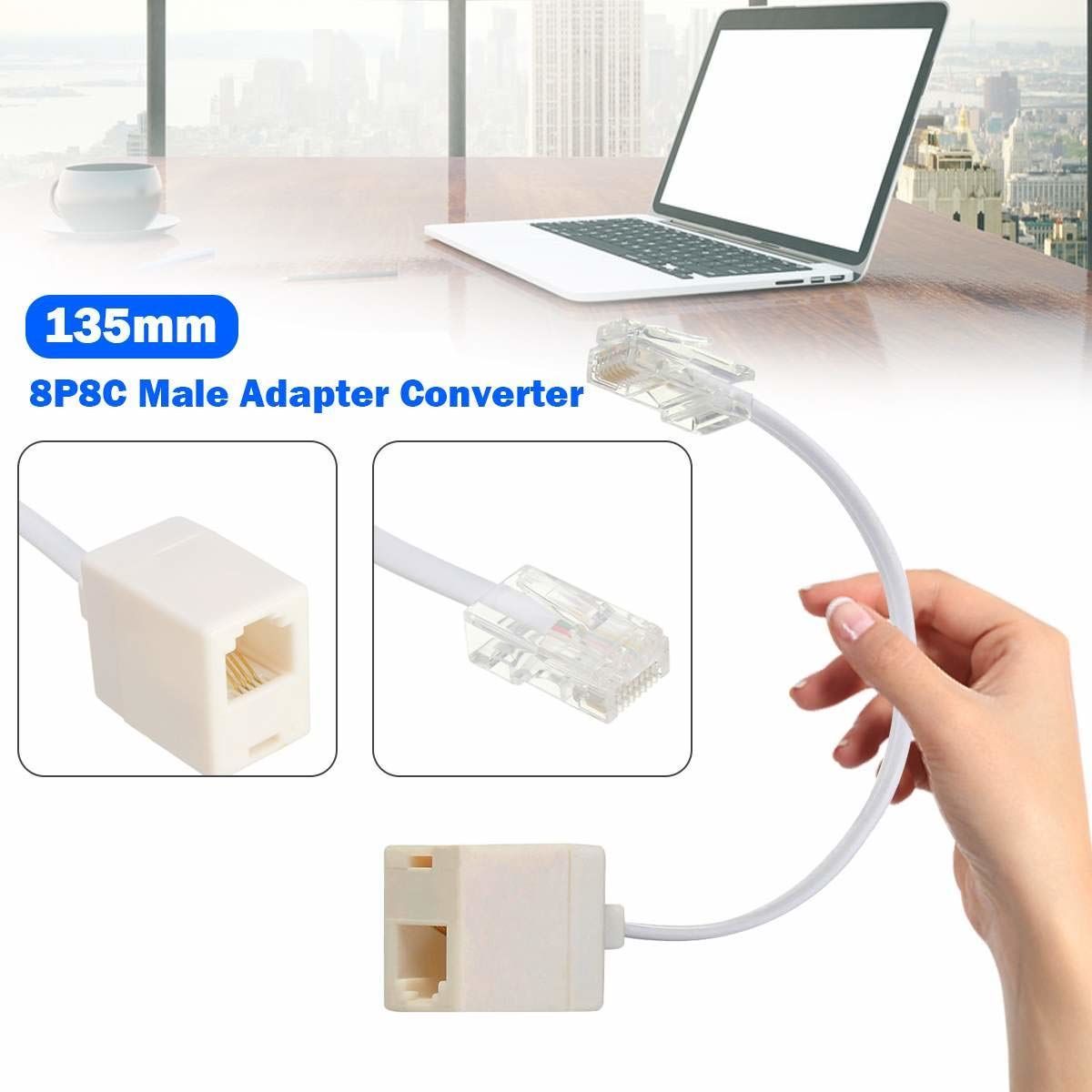 Buy Wholesale China Rj45 To Rj11 Adapter, Rj11 Male To Rj45 Female ...