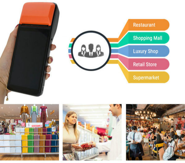 1d/2d Scan Pos Terminal All In One Point Of Sale Ordering System Pos ...