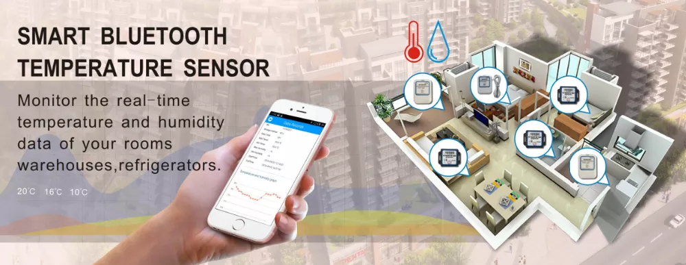 Buy Wholesale China Wireless Humidity Bluetooth Temperature Data Logger For Transport & Ble ...