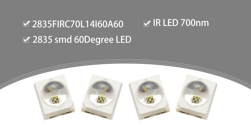 Buy China Wholesale Dome Lens Deep Red Ir Led 700nm Led Emitter 60 ...