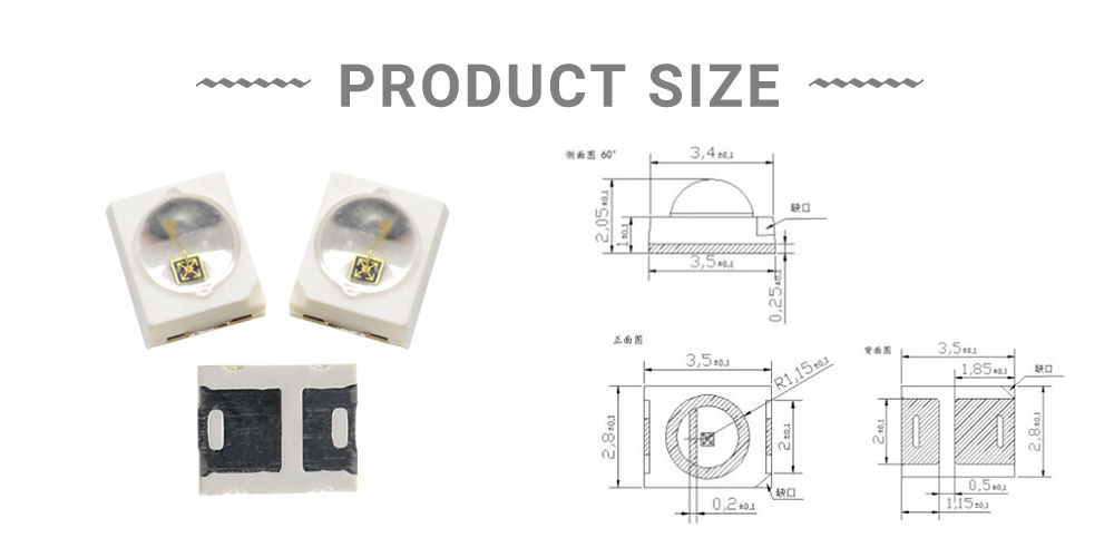 Buy China Wholesale Dome Lens Deep Red Ir Led 700nm Led Emitter 60 ...