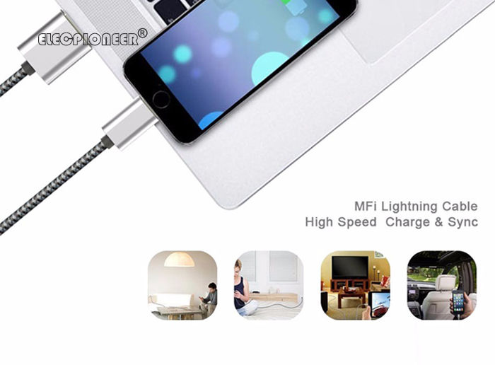 Buy Wholesale China Super Fast Extra Light Lightning Braided Charging Cable, Data Transfer Cable ...