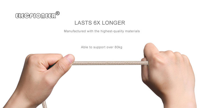 Buy Wholesale China Super Fast Extra Light Lightning Braided Charging ...