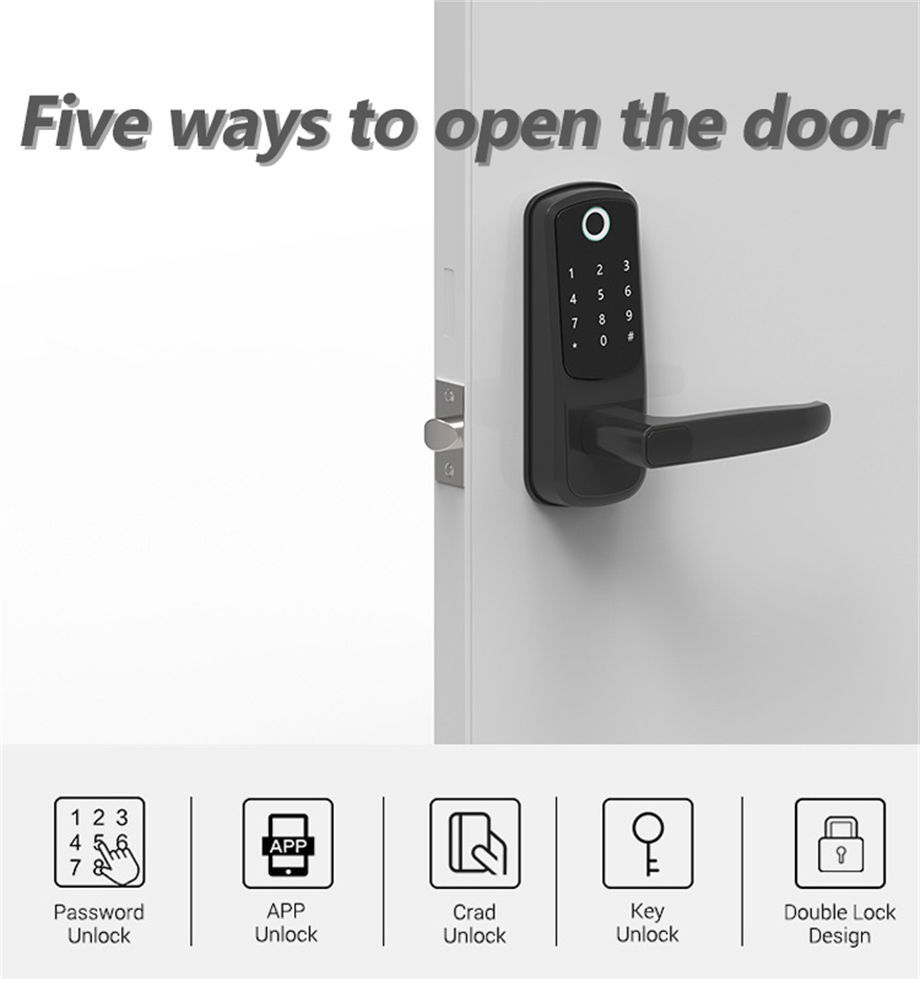 Buy Wholesale China Electric Cylinder Lock Smart App Door Lock Battery ...