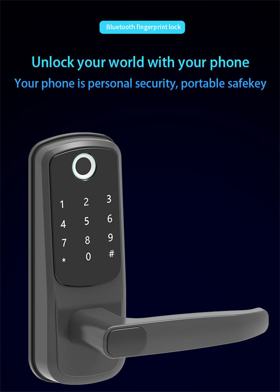 Buy Wholesale China Electric Cylinder Lock Smart App Door Lock Battery ...