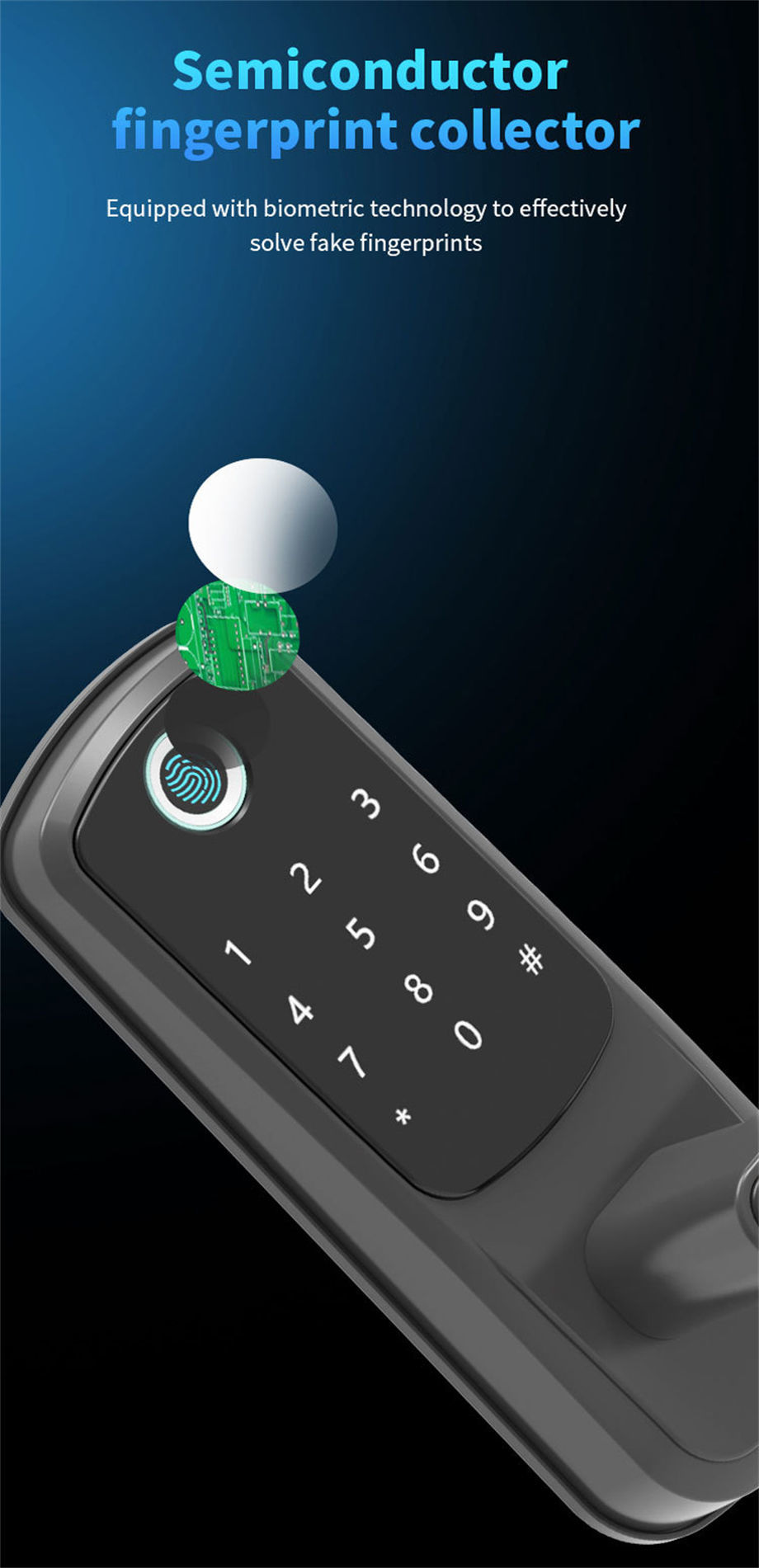 Buy Wholesale China Electric Cylinder Lock Smart App Door Lock Battery ...