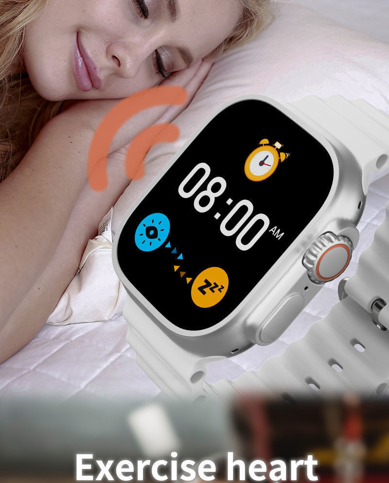 Series 8 Ultra Smart Watch T800 Ultra Smartwatch 1.99 Inch Screen Ocean ...