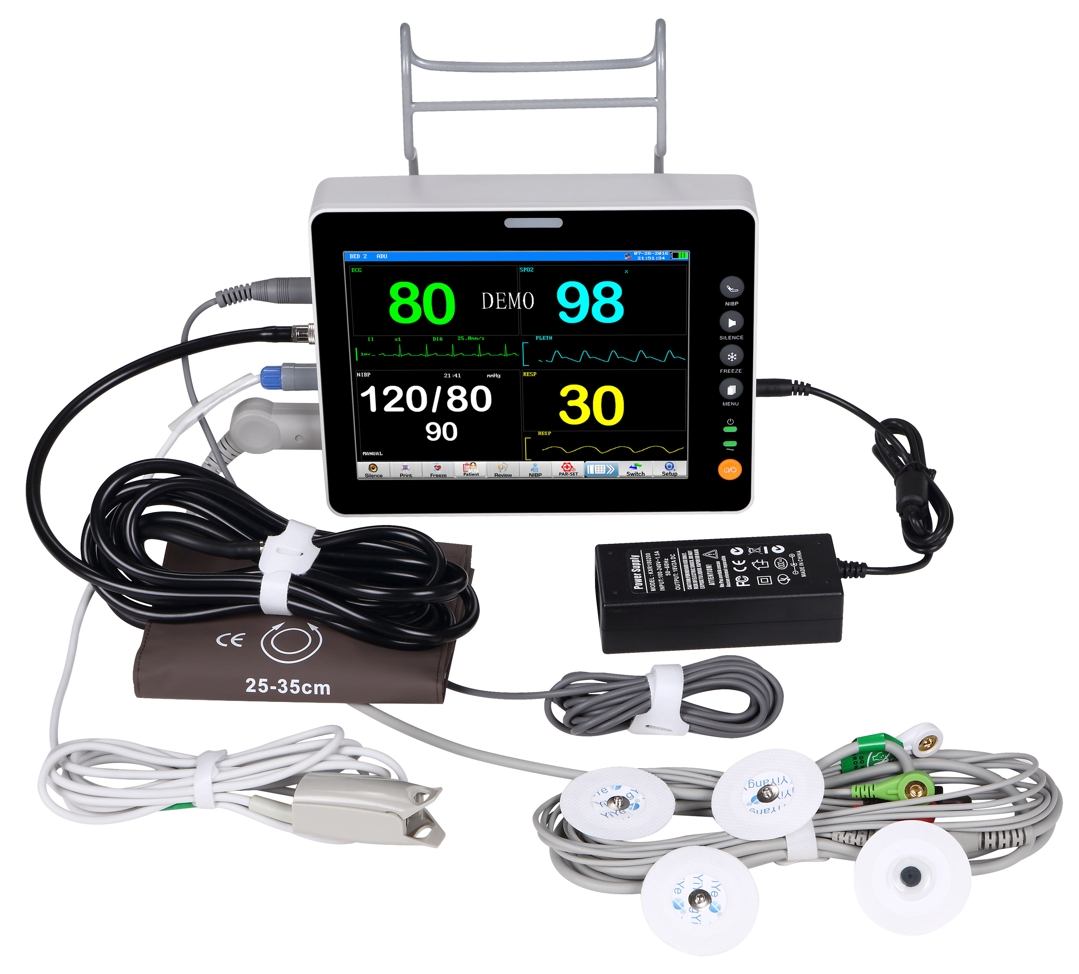 Compre Precio Al Por Mayor, Monitor Tft Color De 8 ″, Signos Vitales ...