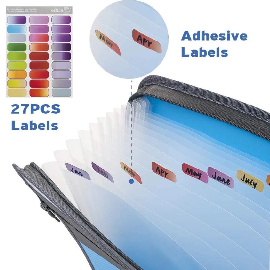 Buy Wholesale China Wholesale 13 Pockets A4 Expanding File Folder With ...