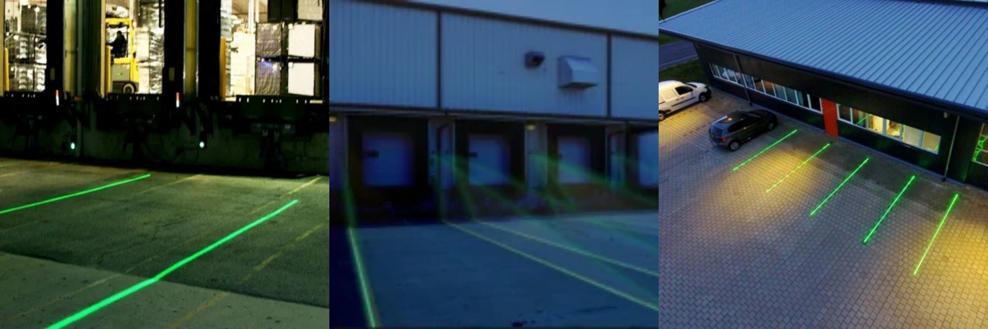 Virtual Laser Line Light Parking Space Indication Virtual Laser Line ...