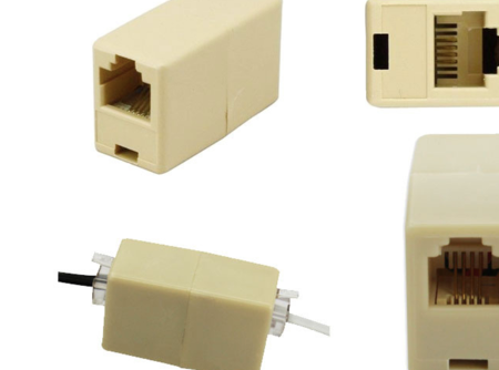 Buy Wholesale China Rj Male To Female With Cable Coupler Adapter ...