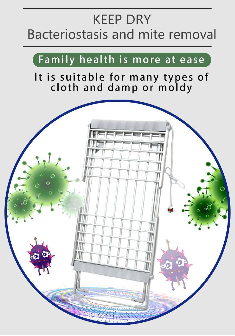 Foldable 45-55℃ Constant Temperature Electric Heated Drier Clothes ...