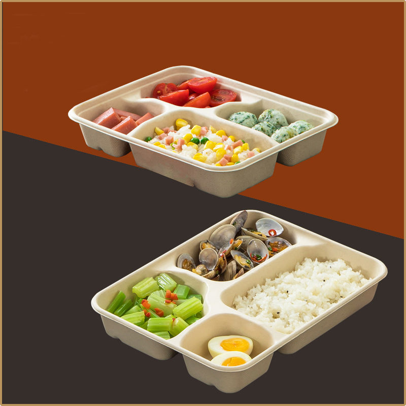 Buy Wholesale China Compostable Take Out Food Containers With Lids, 4 ...