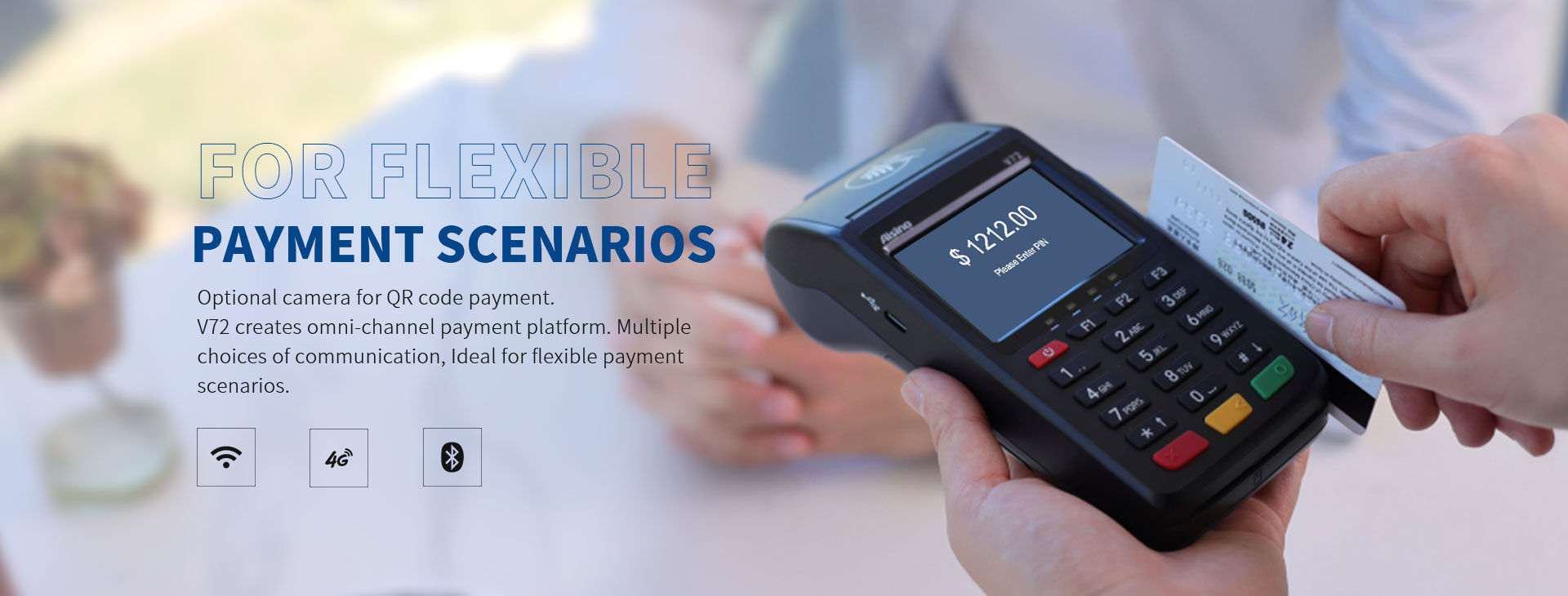 Buy Wholesale China 5.5inch Touch Screen Handheld Pda Payment Pos ...