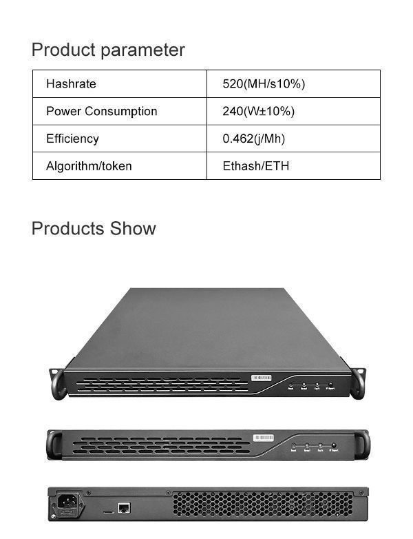 Buy Wholesale China Jasminer X4 1u Ethash Eth Miner Server Ethereum Mining Machine Factory ...