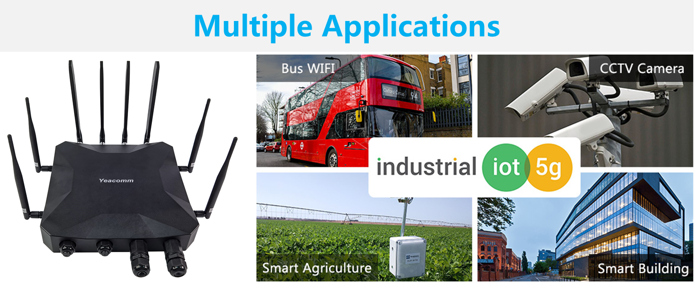 Nr200 5g Industrial Router With Rs232 2.4ghz/5ghz Wireless Module Cpe Ip68 M2m, Cat 20 Nr Router ...