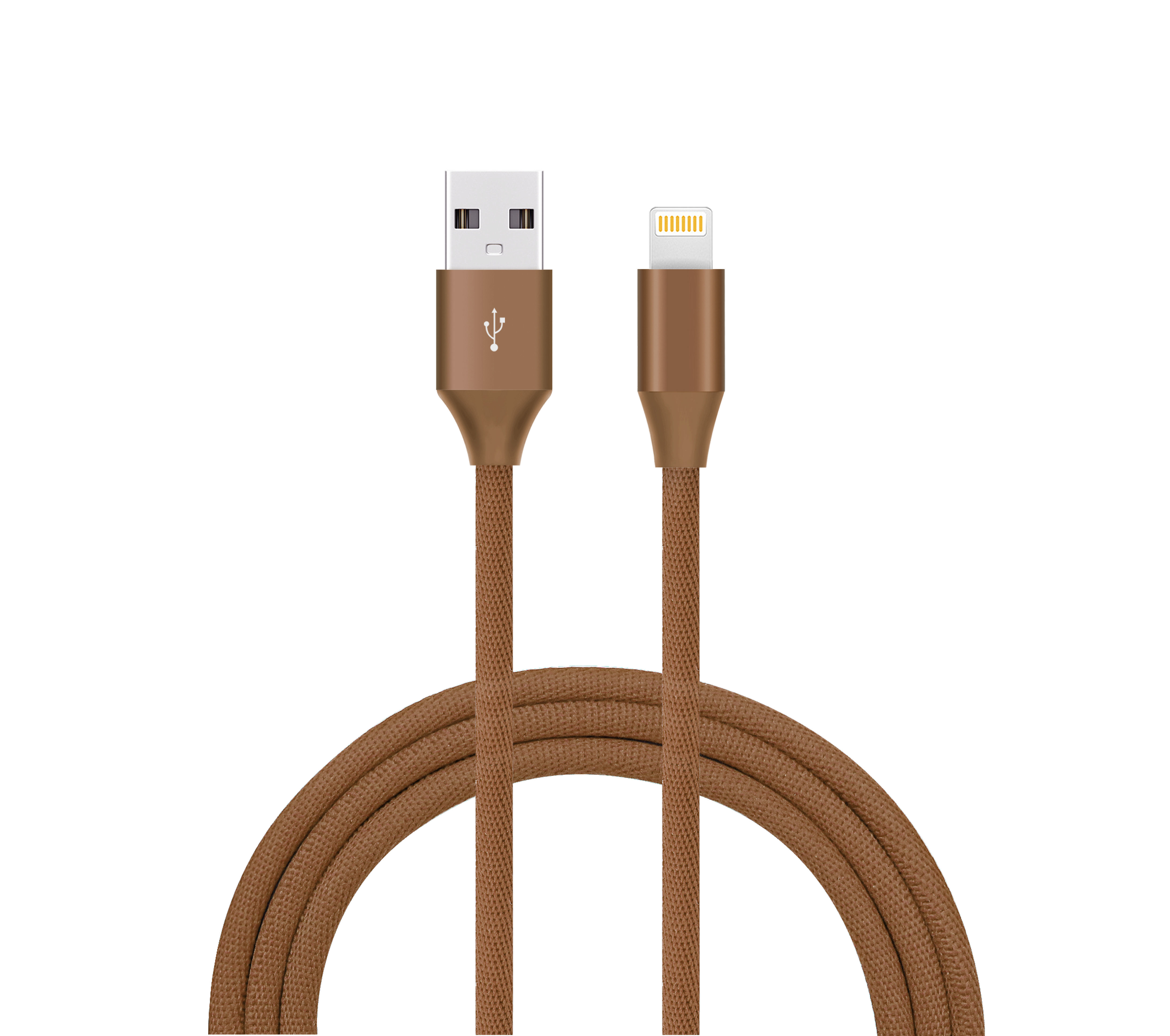 High Stretch Yarn Braided Charging Cable Usb A To Type-c Lightning ...