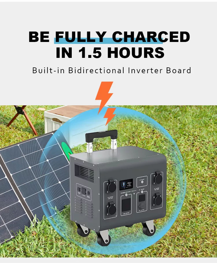 Dbtpower Off Grid Outdoor Camping 3000w Solar Generator Solar Charging ...