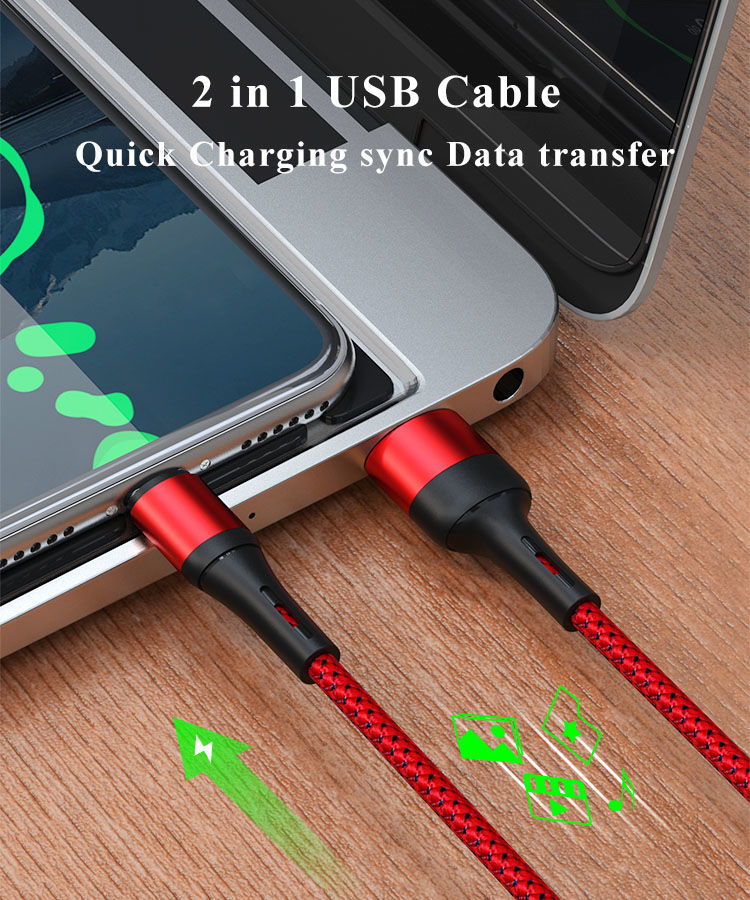 Buy Wholesale China Wholesales Data Cable 2.0 Nylon Braided Usb A To C ...
