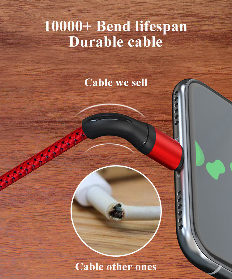 Buy Wholesale China Wholesales Data Cable 2.0 Nylon Braided Usb A To C ...