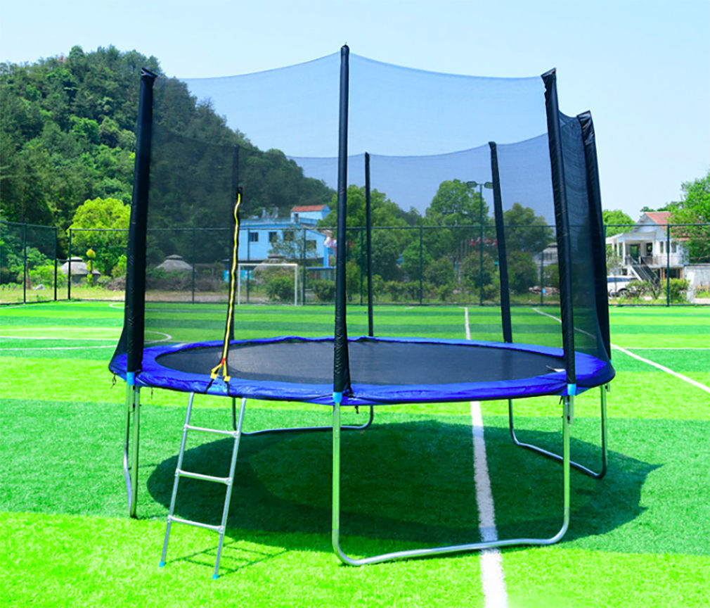 Buy Wholesale China Garden 14ft Trampoline With Safety Enclosure Net ...