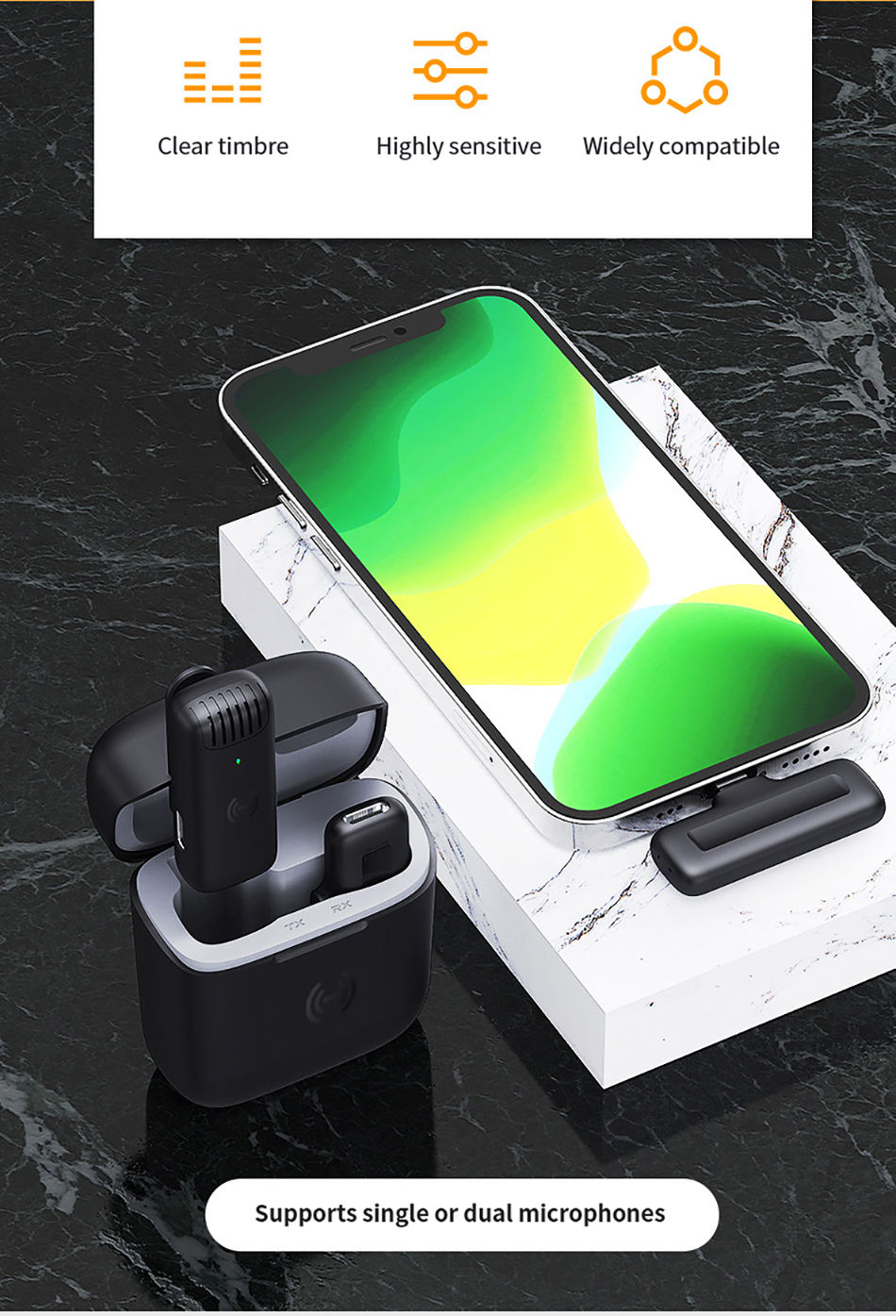 Low Price Professional Wireless Lavalier Interview Wireless Microphone ...