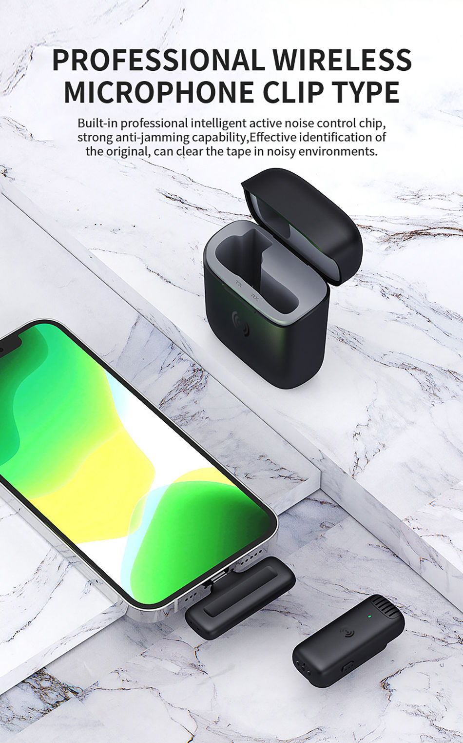 Low Price Professional Wireless Lavalier Interview Wireless Microphone ...