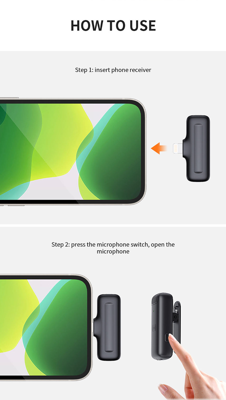 Low Price Professional Wireless Lavalier Interview Wireless Microphone ...