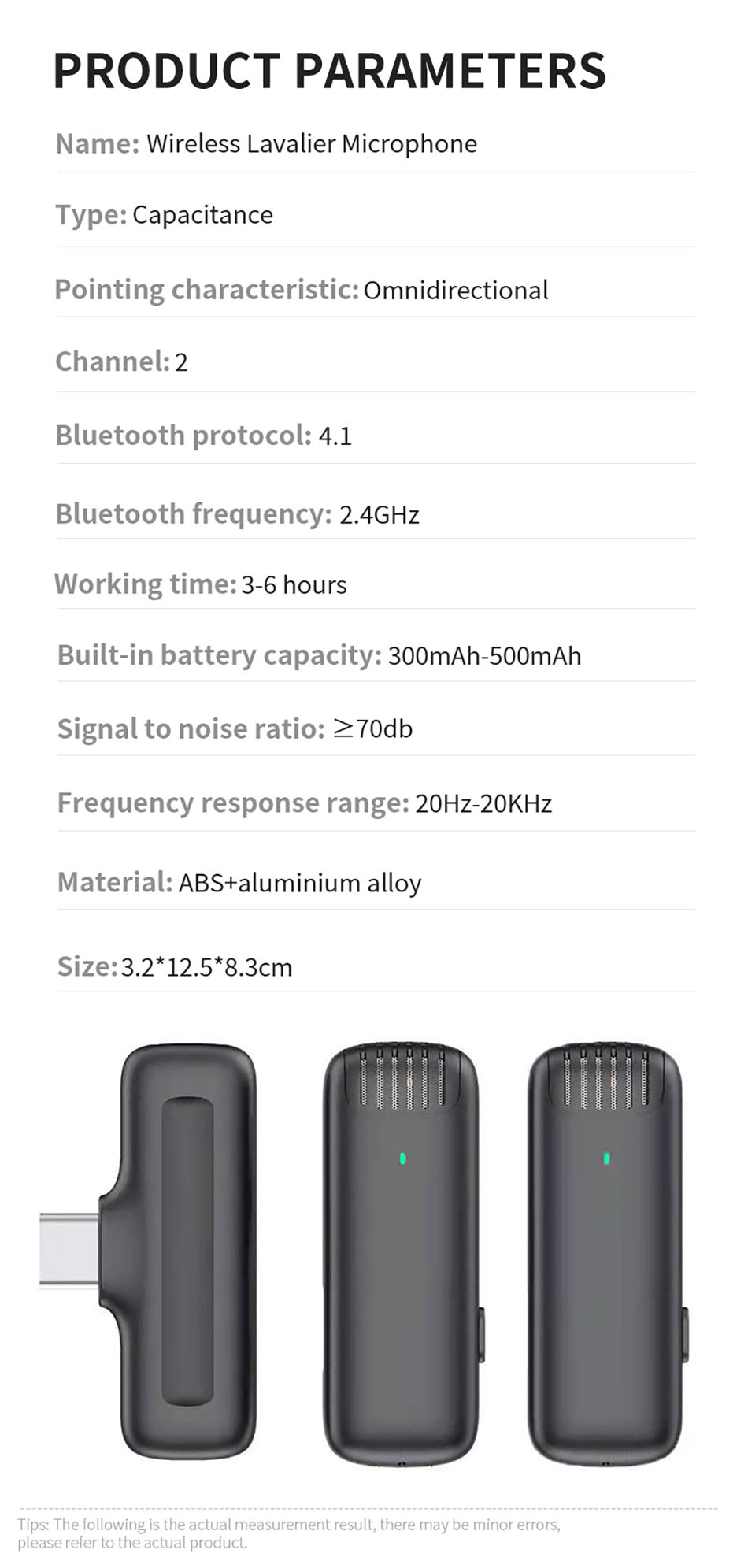 Low Price Professional Wireless Lavalier Interview Wireless Microphone ...