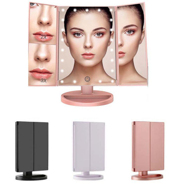 Buy Wholesale China Makeup Mirror With Led Lights, 21 Led Lights Vanity ...