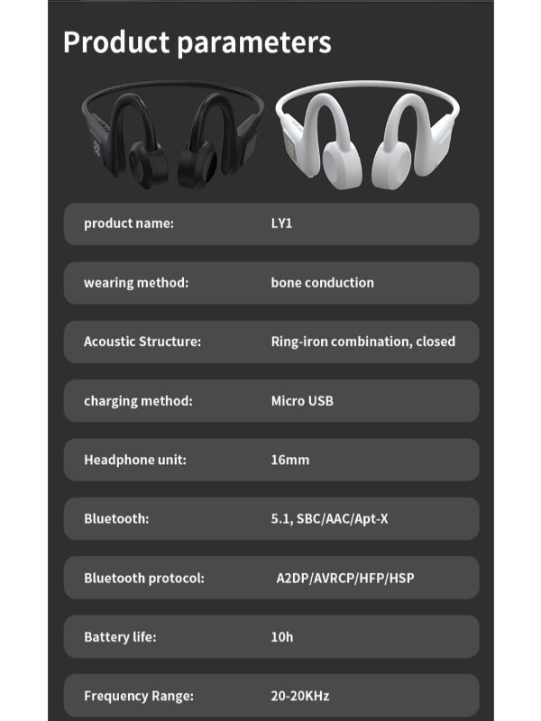 Buy Wholesale China Bone Conduction Wireless Sports Earphones ...